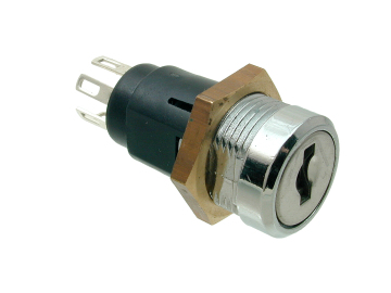 Mini Inline Key Switch Double Pole 5023 | Lowe & Fletcher UK