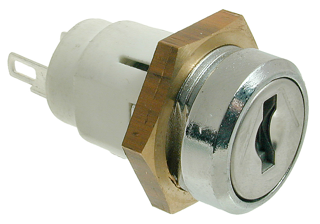 Mini Inline Key Switch Single Pole 2916 | Lowe & Fletcher UK