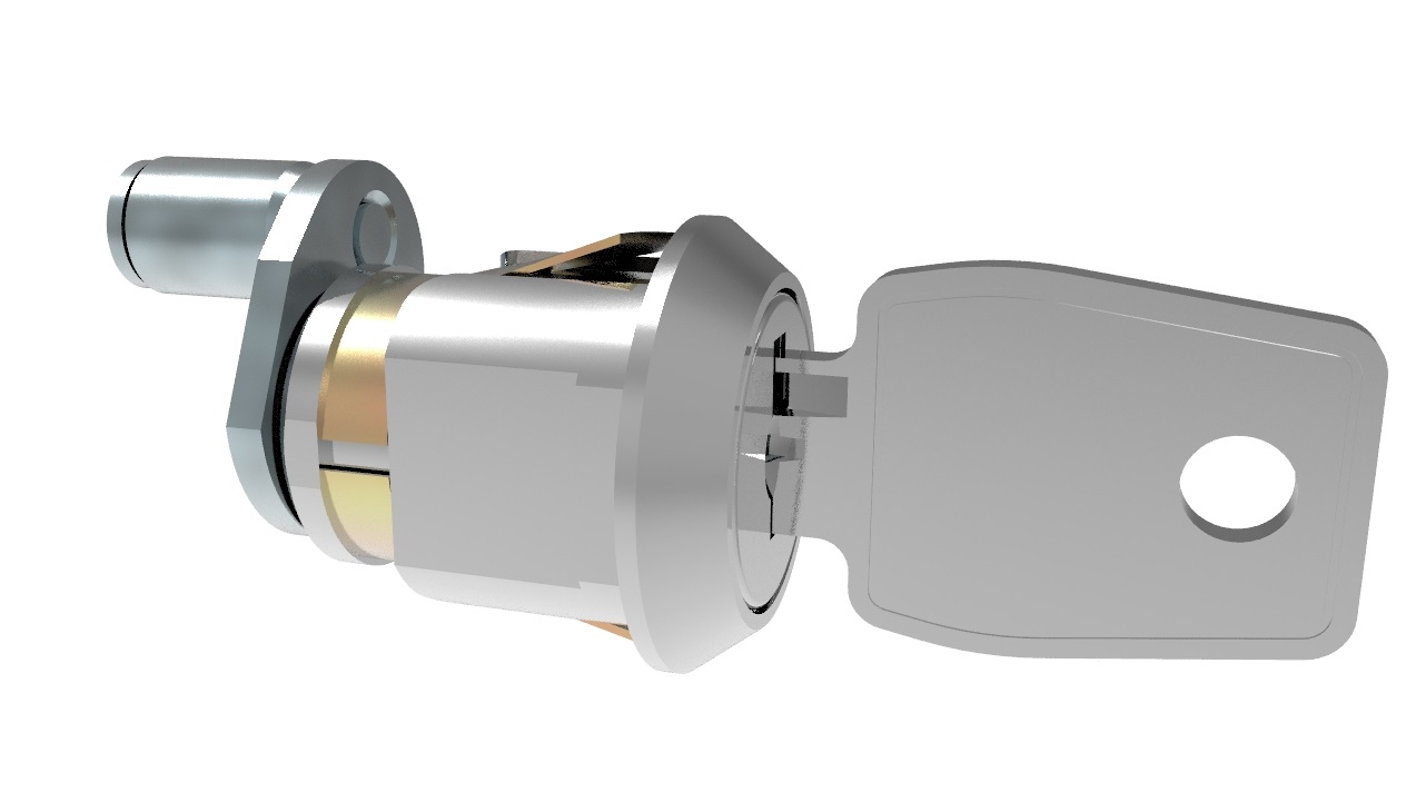 20mm Pedestal File Lock F192 | Office Furniture Locks
