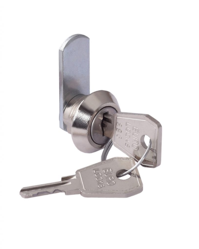 7.2mm Mini Cam Lock F501 | Push-to-Lock Mini Cam Lock