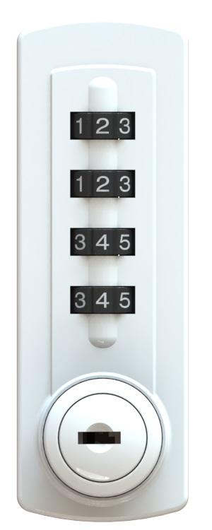 Gemini Mechanical Combination Lock 2700