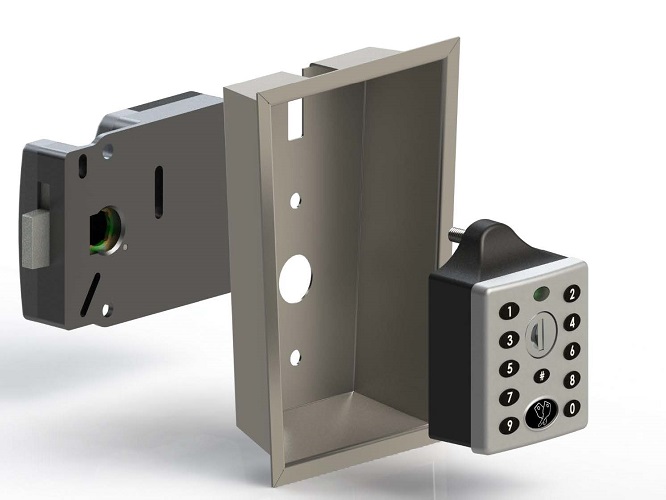 Electronic Kit Lock for Steel Lockers 3790 | Lowe & Fletcher USA